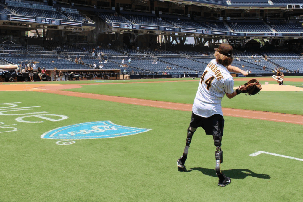 Landis Sims: Quadruple Amputee Baseball Player Inspiring Major League ...