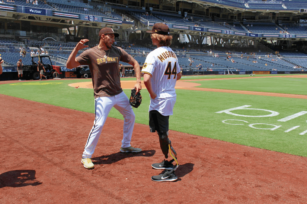 Landis Sims: Quadruple Amputee Baseball Player Inspiring Major League ...