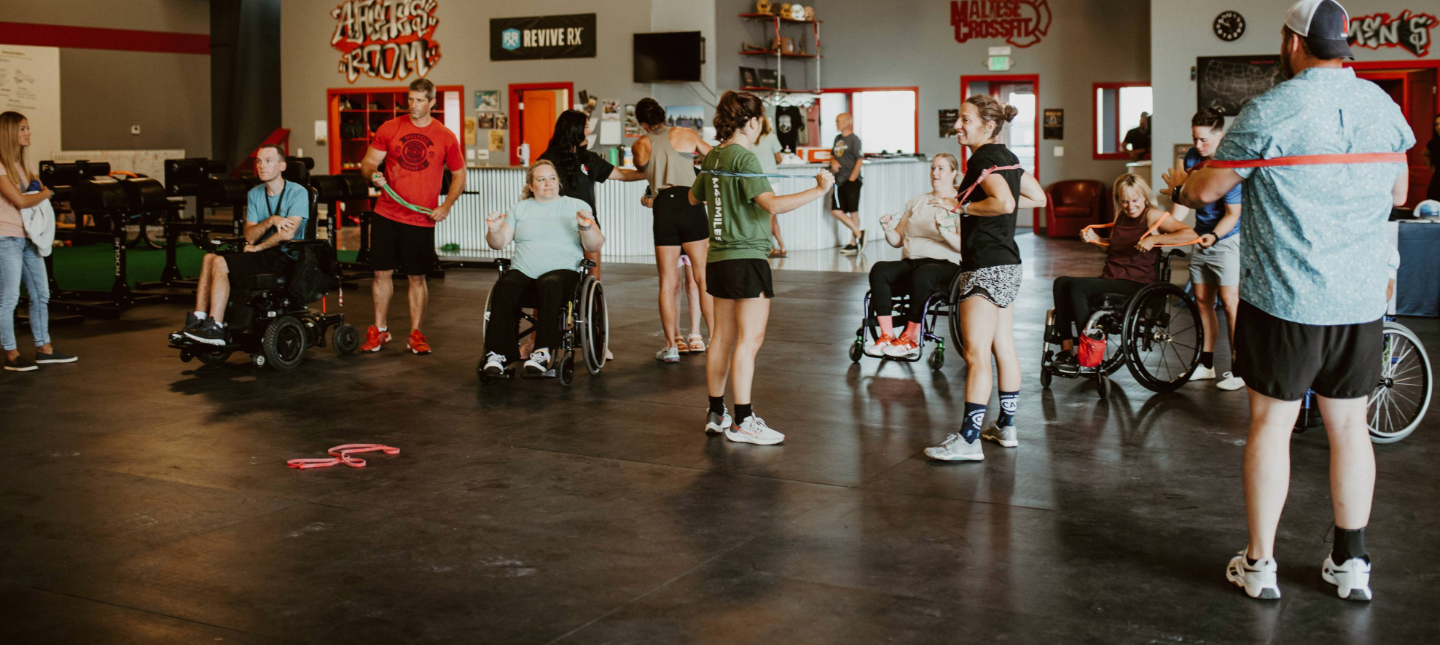 CAF X CrossFit1904 Adaptive Fitness Clinic | Challenged Athletes Foundation