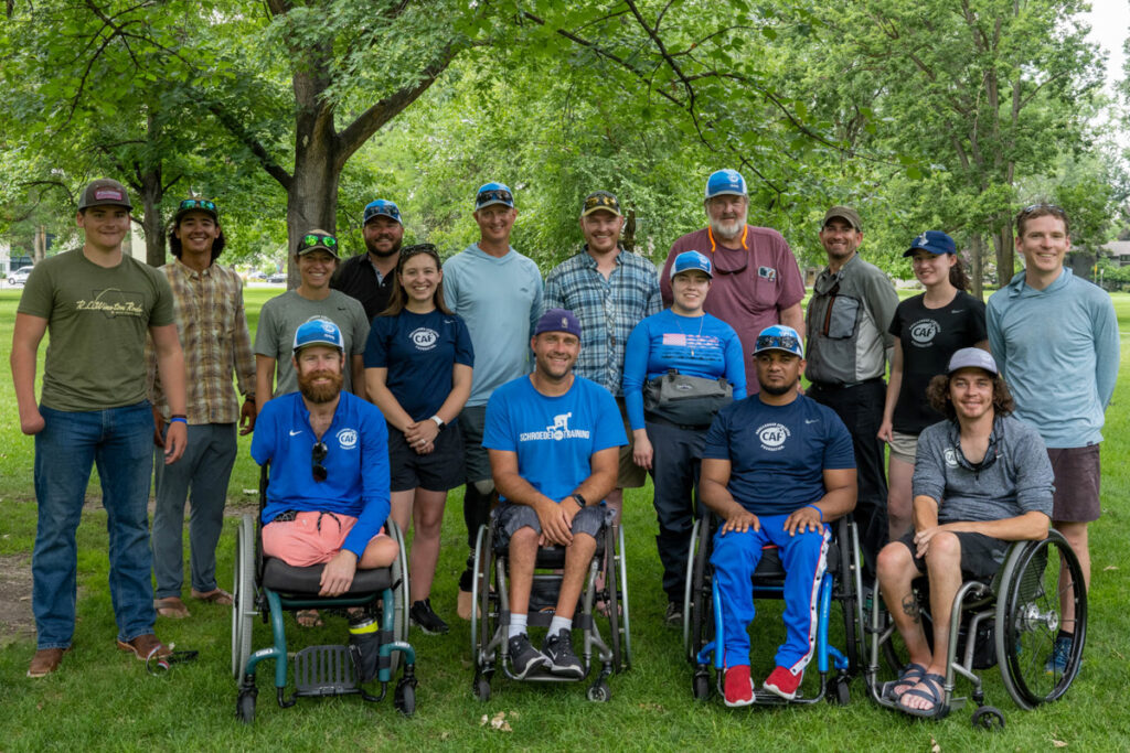 CAF-Idaho Fly Fishing Clinic 2023 | Adaptive Anglers Reel In Fish—and A ...
