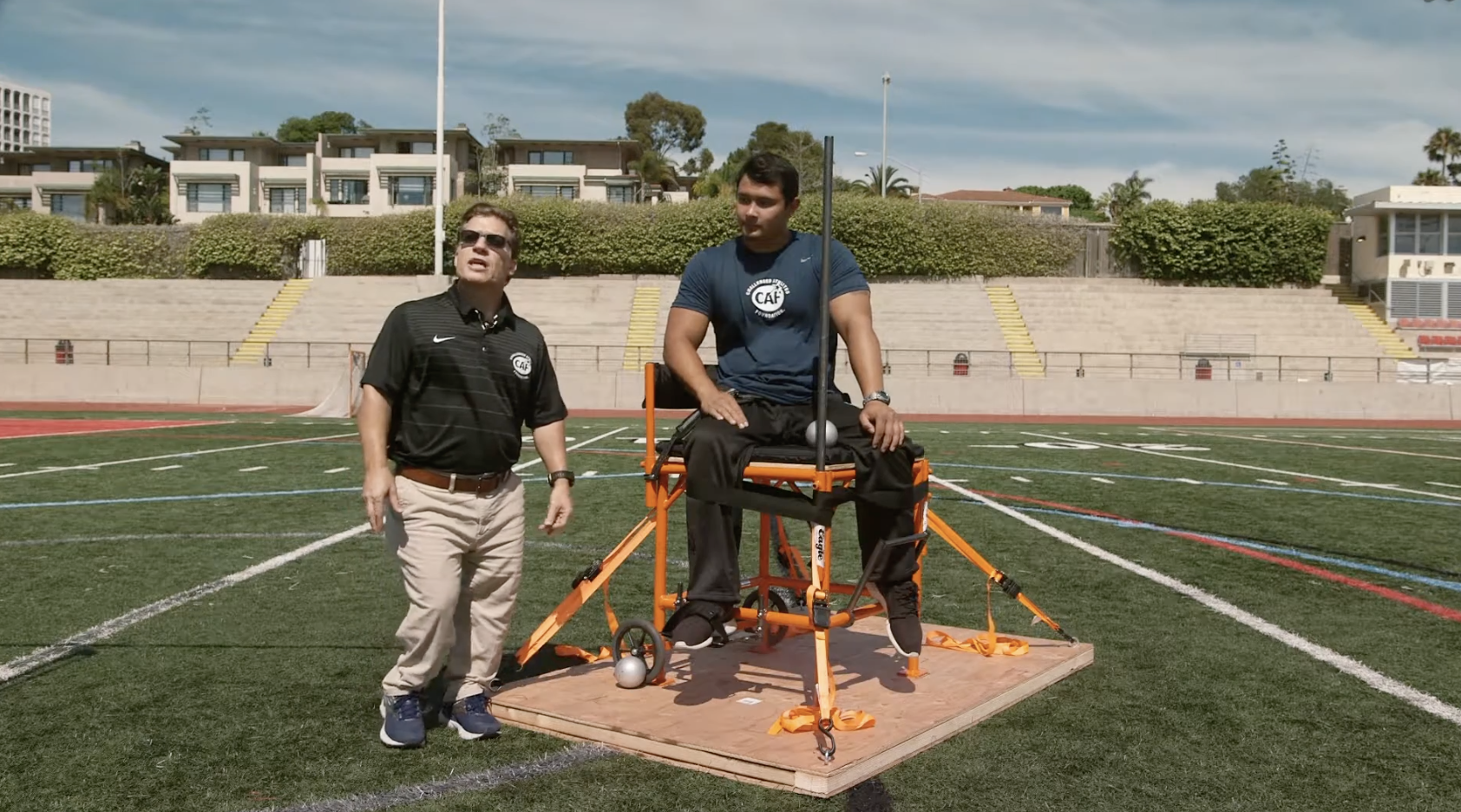 Seated Throws - Shot Put Basic | Challenged Athletes Foundation